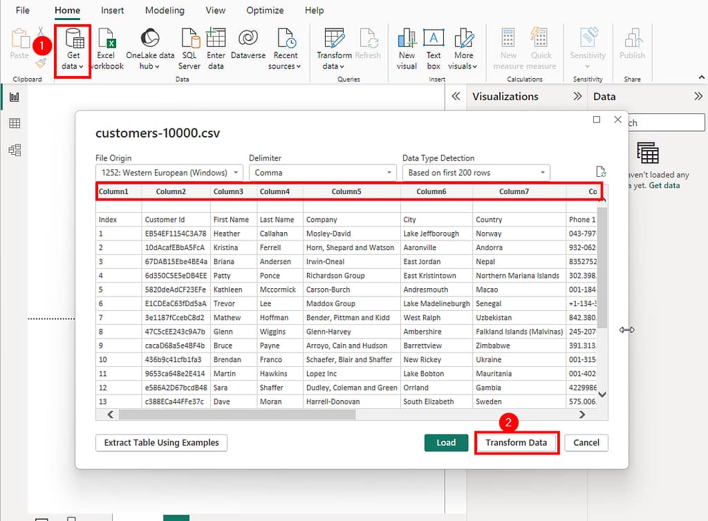 Use the First Row as Column Names in Power BI – fteymori.com